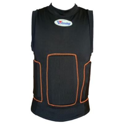 Winning Boxing Rib Protector Shirt Type RIB-3 Body Protector Black ...