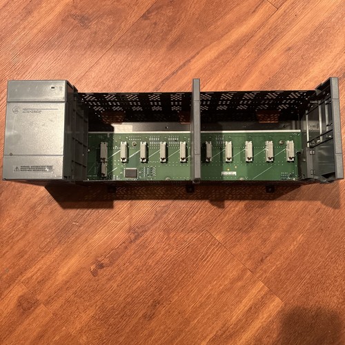 Allen Bradley 1746-A10 Ser.B 10- Slot Rack WITH 1746-P2 SERIES C POWER ...
