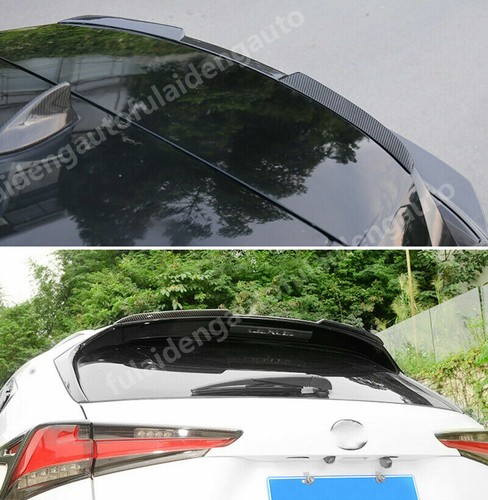 For LEXUS NX NX200 200t 300h 15-21 Carbon Fiber Rear Trunk Wing Spoiler ...