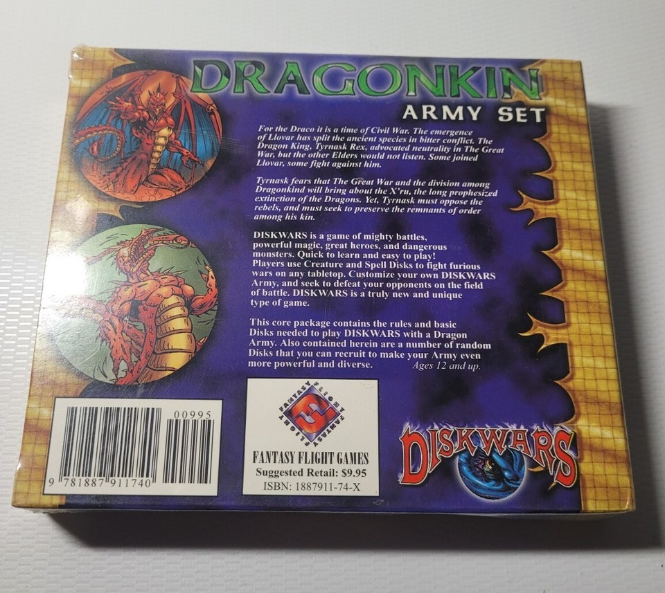 FFG Diskwars Dragonkin Army Set Expansion New Sealed | eBay