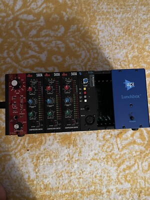 API 6B 500 Series Lunchbox Chassis Mint | eBay