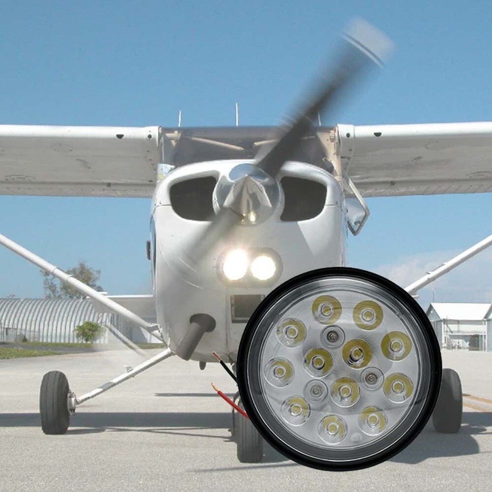 LED Landing Light for Aircraft "SPOT" Beam #4509 4505PAR36 Sealed beam ...