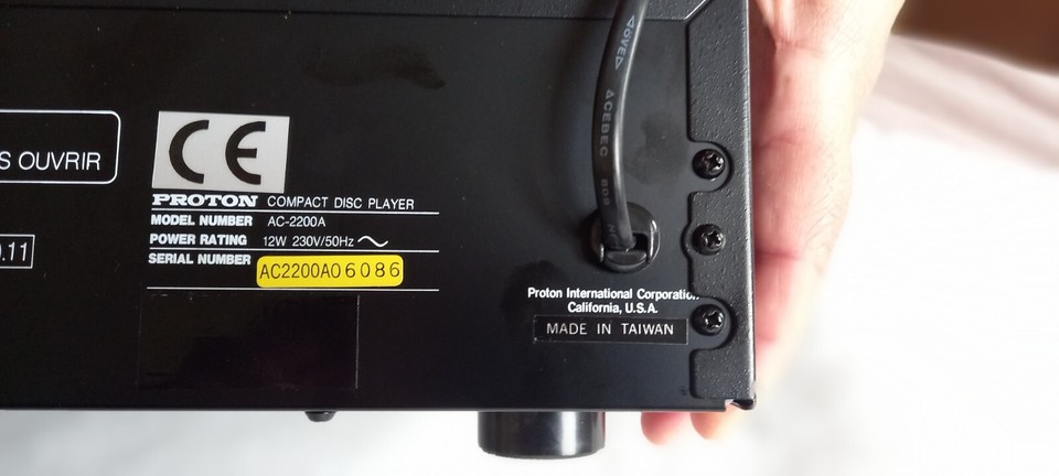 CD Player Proton AC-2200A - New in the original box | eBay