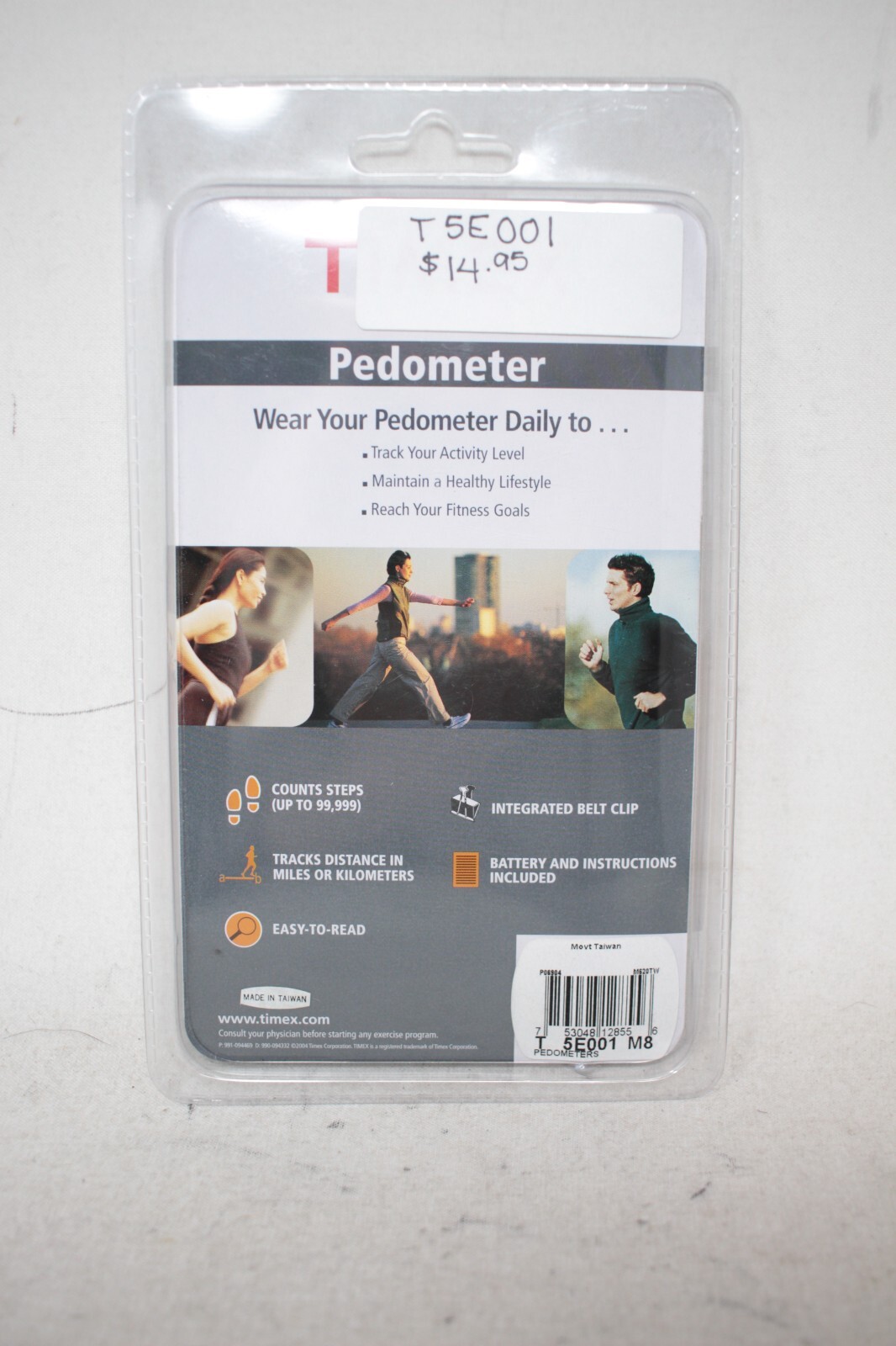 Timex Pedometer Black Miles or Kilometers T5e001 M8 for sale online | eBay