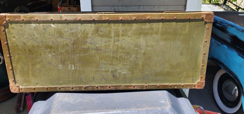 Vintage WWII Kit Conversion ordinance box M72 or M40 army Frag Bomb ...