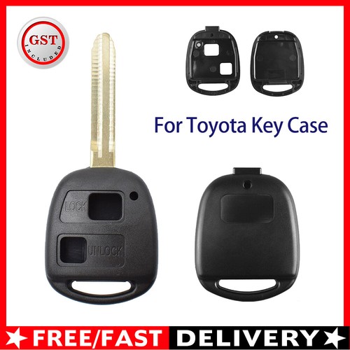 2 Button Remote Car key shell for Toyota Prado Avensis Corolla Rav ...