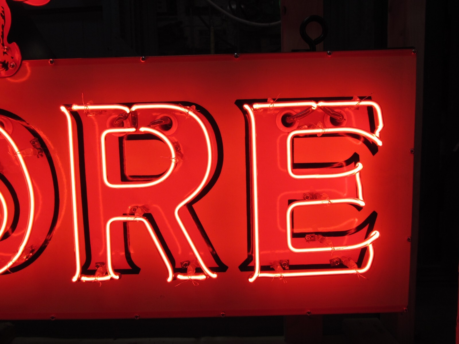 New Gilmore Gasoline Porcelain Neon Sign 6 FT W x 44 IN H | eBay