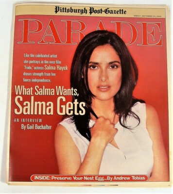 Sep 22 2002 Pittsburgh Post Parade Weekly Newspaper Magazine Salma ...