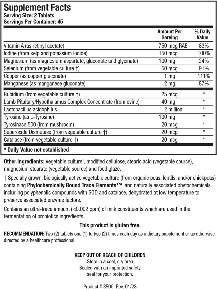 Thyrostim™ –Endocrine Support, Balance Thyroid Hormones, T3, T4, Aid ...