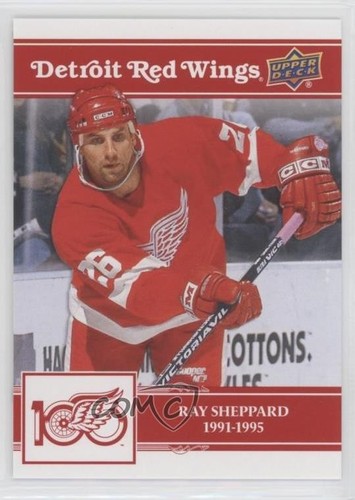 2025-26 Upper Deck Detroit Red Wings Centennial Box Set Ray Sheppard ...