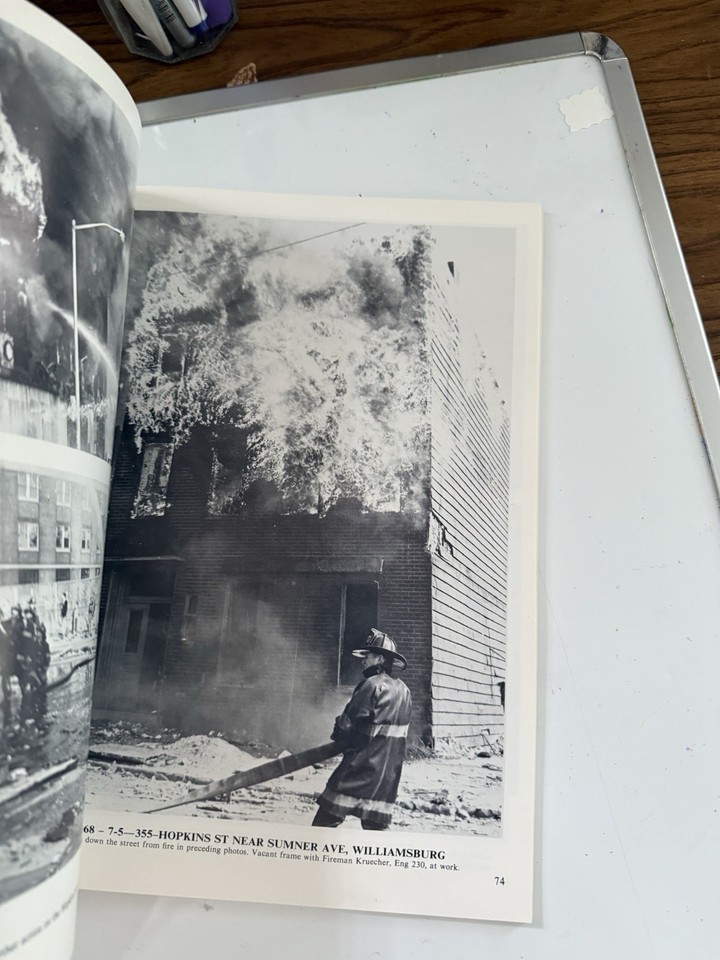 First Due FDNY War Years Firefighting New York City Fire Dept Book | eBay