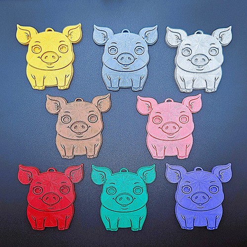 Farm Animal Keychains | Country Classroom Prize Lot | Cute Pig Party ...