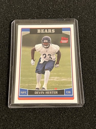 Devin Hester 2006 Topps Rookie Card #334 Bears HOF | eBay