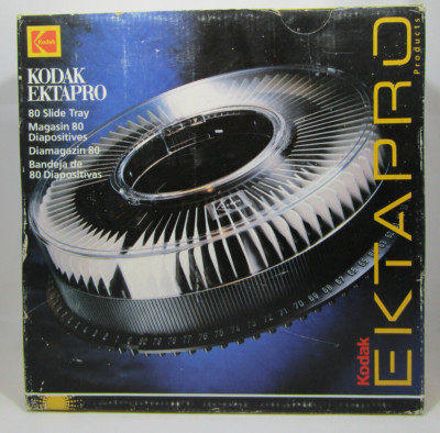 Kodak Ektapro 80 Slide Rotary Tray Carousel Magazine. 712 8580 | eBay