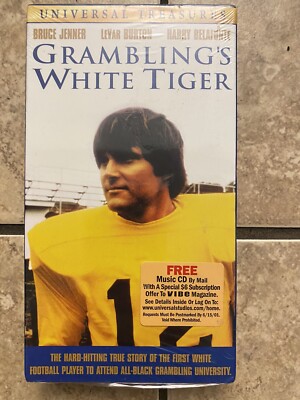 Gramblings White Tiger (VHS, 2001) SEALED, Bruce (Kaitlyn) Jenner ...