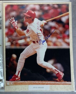KEVIN STOCKER Philadelphia Phillies Signed Autographed 8x10 photo | eBay