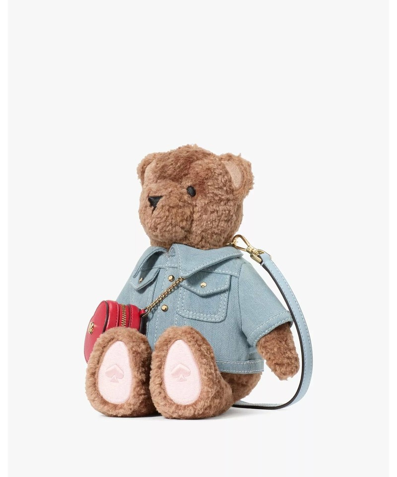 Kate Spade New York denim Bear 3D Teddy Bear Crossbody Bag New JPN | eBay