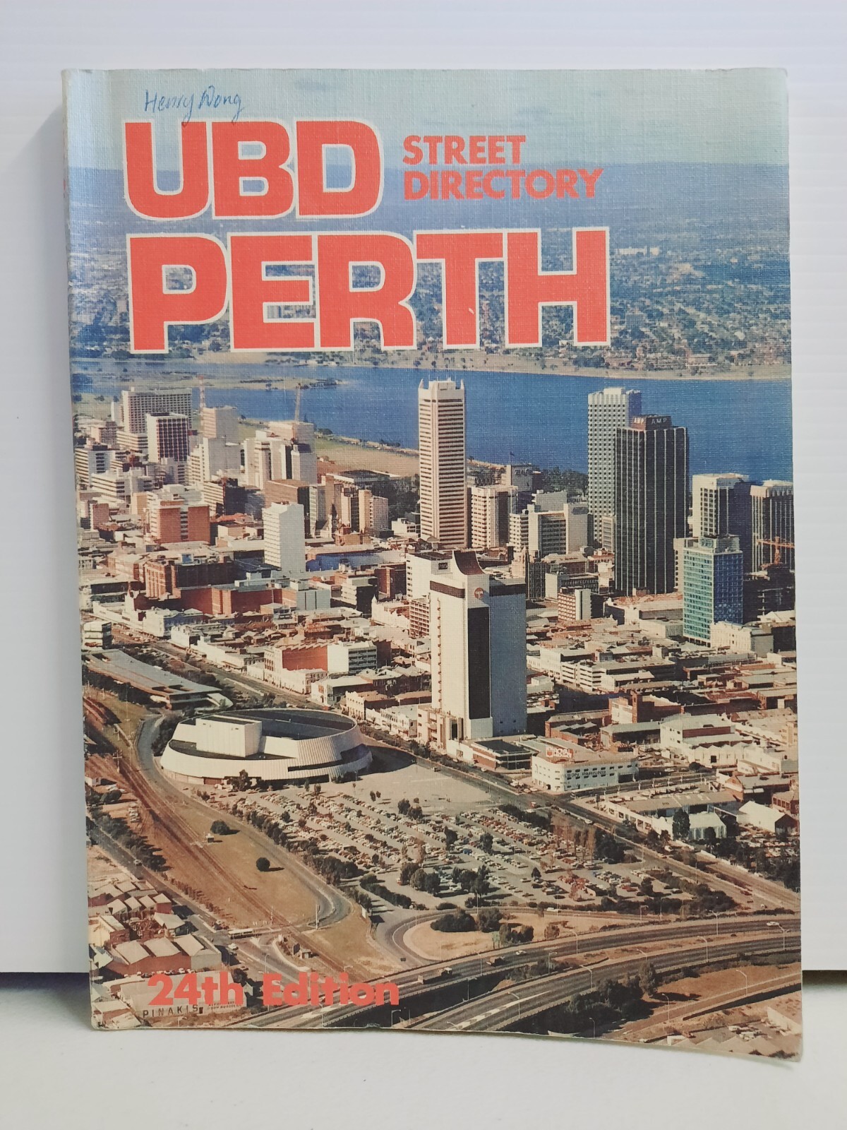 UBD Perth Street Directory 24th Edition Vintage Hardcover | eBay Australia