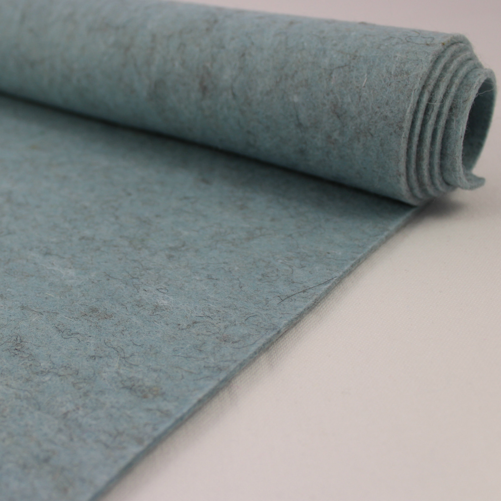 80% wool felt 2mm thick pressed felt per metre 60cm wide melange ...