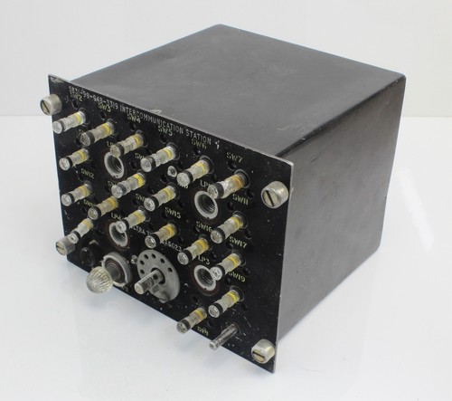 Intercommunication Station 10D/9483319 Vickers VC-10 XV107 RAF Vintage ...