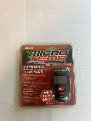 MICRO TEMP MT-250 DIGITAL INFRARED TEMP GUN BRAND NEW FACTORY SEALED | eBay