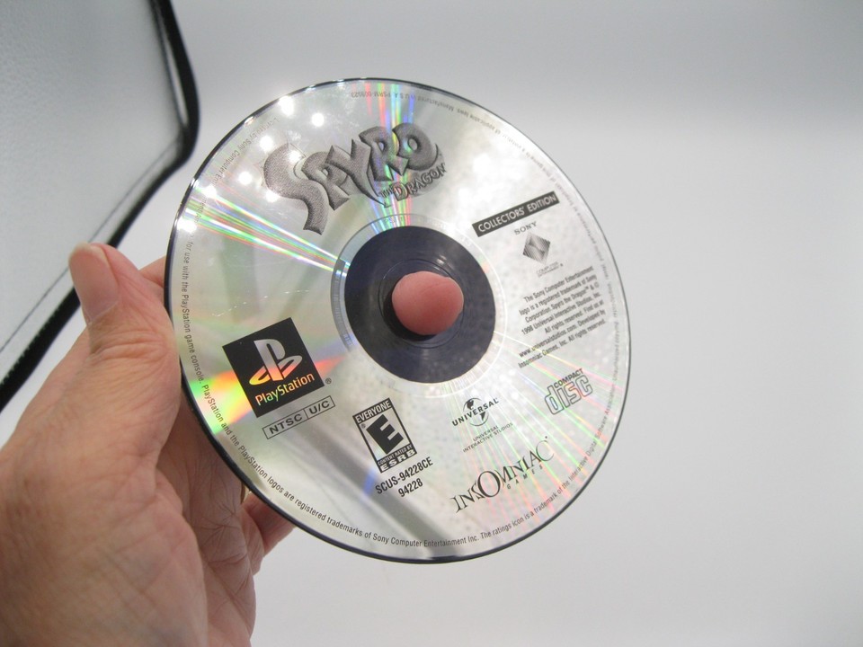 Spyro Collector's Edition Sony PlayStation 1 PS1 3-Disc Set Trilogy ...