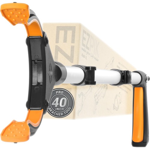 Pro 40" Extended Grabber Reacher Tool for Elderly, Trash Hand Grabber ...