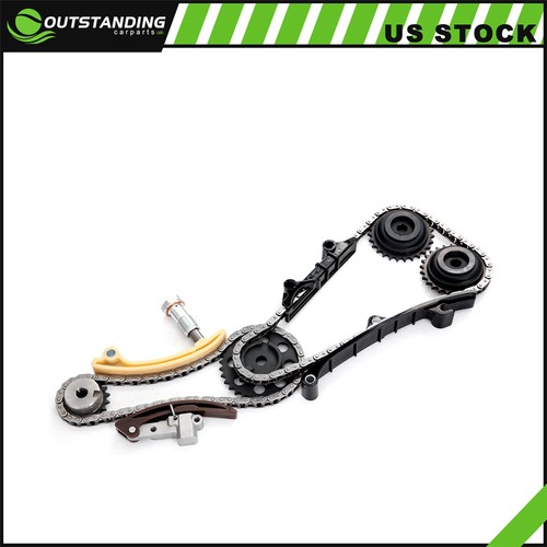TIMING CHAIN KIT 7PCS For 99-03 VW JETTA GOLF EUROVAN VR6, 2.8 , AFP ...