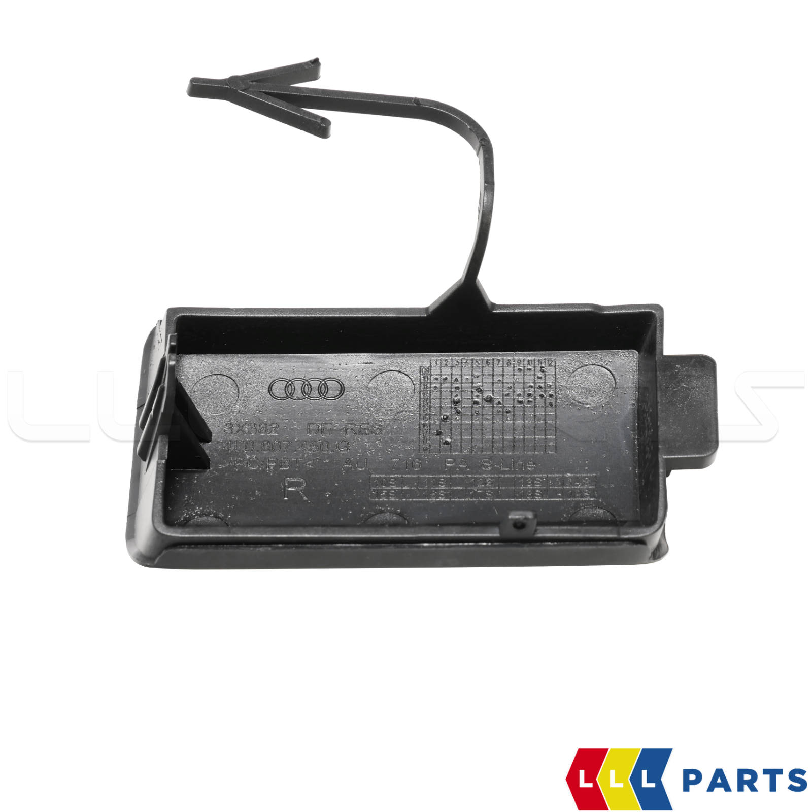 Audi OEM 10-15 Q7 Rear Bumper-tow Hook Eye Cap Cover Right ...