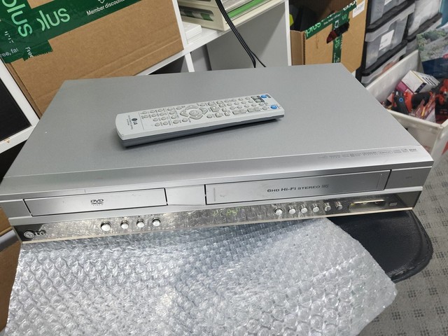 LG V271 DVD Player with 6 Head Hi-Fi VCR - Silver for sale online | eBay
