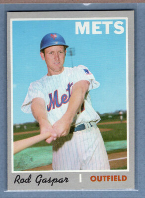 1970 Topps #371 Rod Gaspar EX-MT GO450 | eBay
