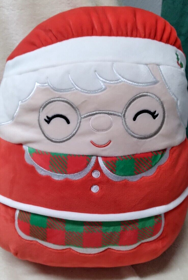 Squishmallow 14" Mr & Mrs Santa Claus NICK & NICOLETTE Set Of 2 ...