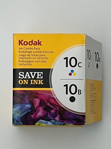 Kodak Ink Cartridges 10B 10C Combo Pack Genuine - Sealed Cartridges ...