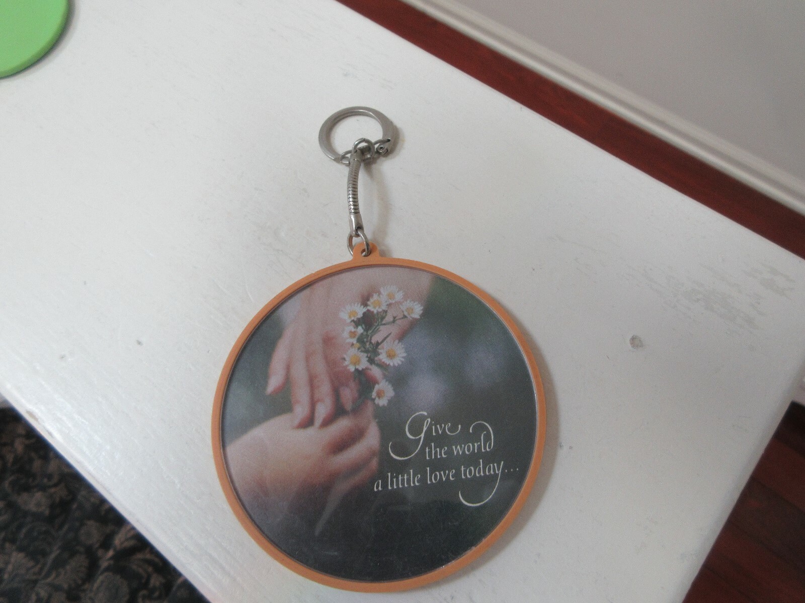 Hallmark Cards/Springbok - Give The World A Little Love Today Keyring ...