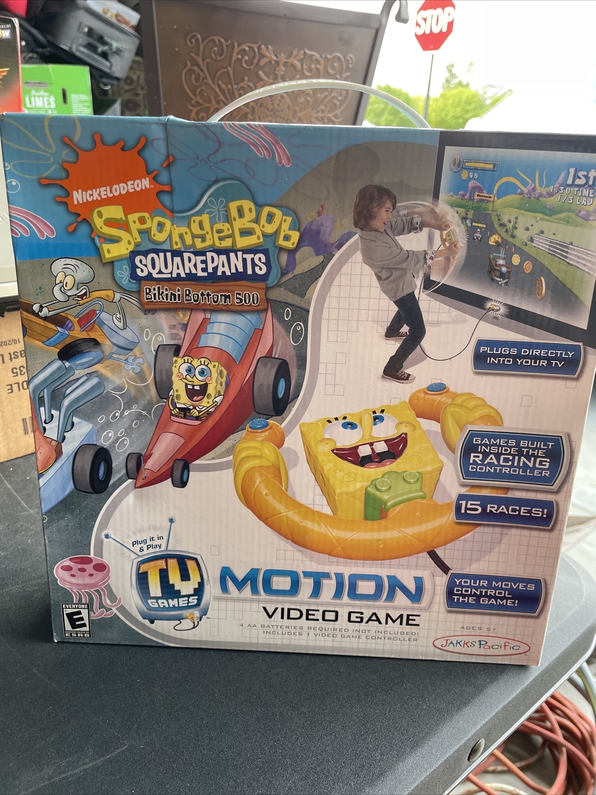Jakks Pacific SpongeBob Squarepants Plug & Play TV Motion Video Game | eBay