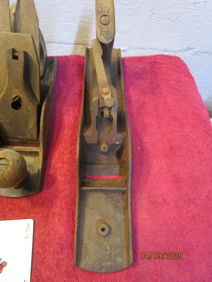 Lot of 3 Vintage Hand Wood Planes Barn Find Made in USA Rusty & Dirty ...