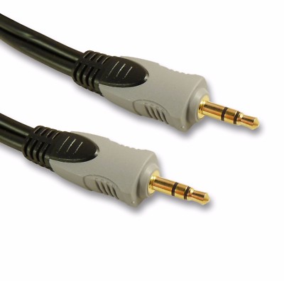 Quality 2m 3.5mm Jack Cable / Audio Jack Lead Gold Plated 6.56ft | eBay UK