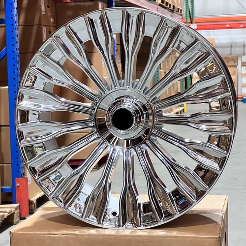 20" MAYBACH STYLE CHROME WHEELS RIMS FITS MERCEDES BENZ S S430 S500 ...