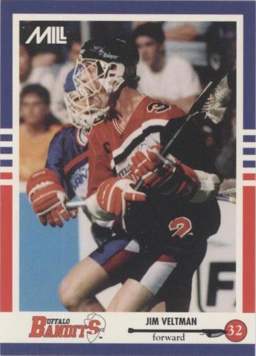 1993 STX Lacrosse MILL - Jim Veltman #27 for sale online | eBay