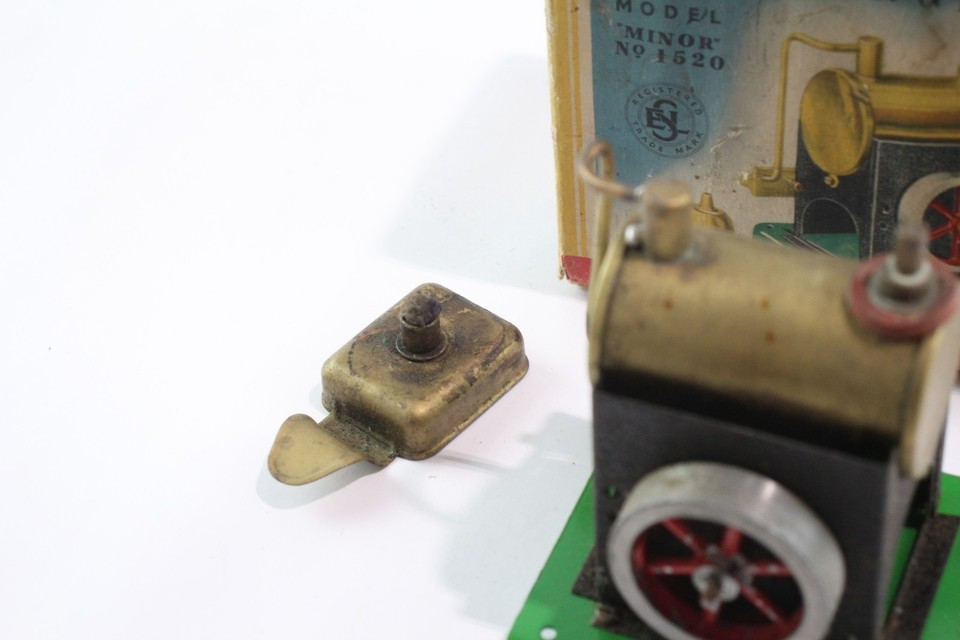 SEL Toys Vintage Stationary Steam Engine Minor No 1520 Boxed Complete ...
