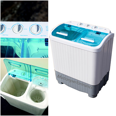 Portable Camping Caravan Travel 3.5kg Washing Machine & 2.5kg Spin ...