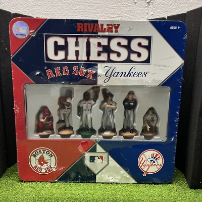 Rivalry Chess Boston Red Sox vs.NY Yankees Collector Edition Tin Box ...