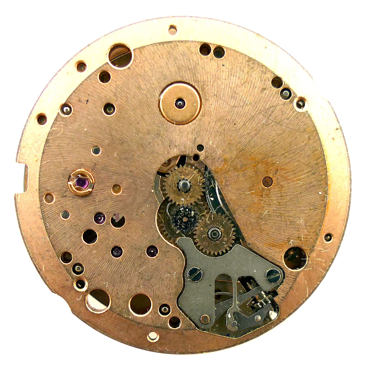 OMEGA TWENTY-FOUR (24) JEWELS SWISS WATCH MOVEMENT FOR PARTS OR REPAIRS ...