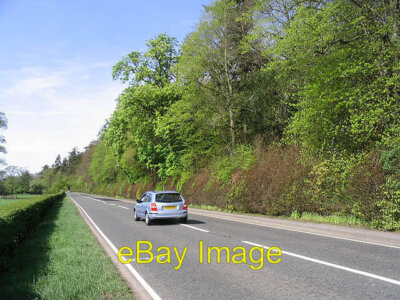 Photo 6x4 The A76 Carronbridge A fast section of the road north ...