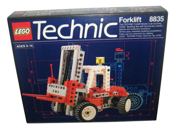 LEGO TECHNIC: Forklift (8835) for sale online | eBay