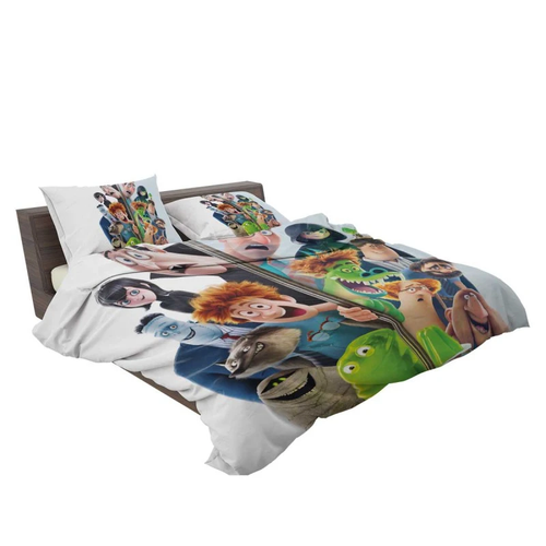 Hotel Transylvania Transformania Kids Movie Quilt Duvet Cover Set Bed ...