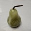 Vintage ONYX Carved PEAR Fruit Paperweight Alabaster Marble Made in ...