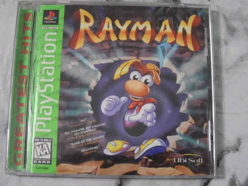 Rayman PS1 Video Game Black Bottom CIB Complete Playstation 1 | eBay