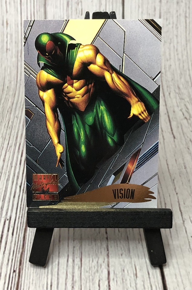 Picks VISION Card #150 - NELSON - Marvel Masterpieces - 1995 - Fleer ...