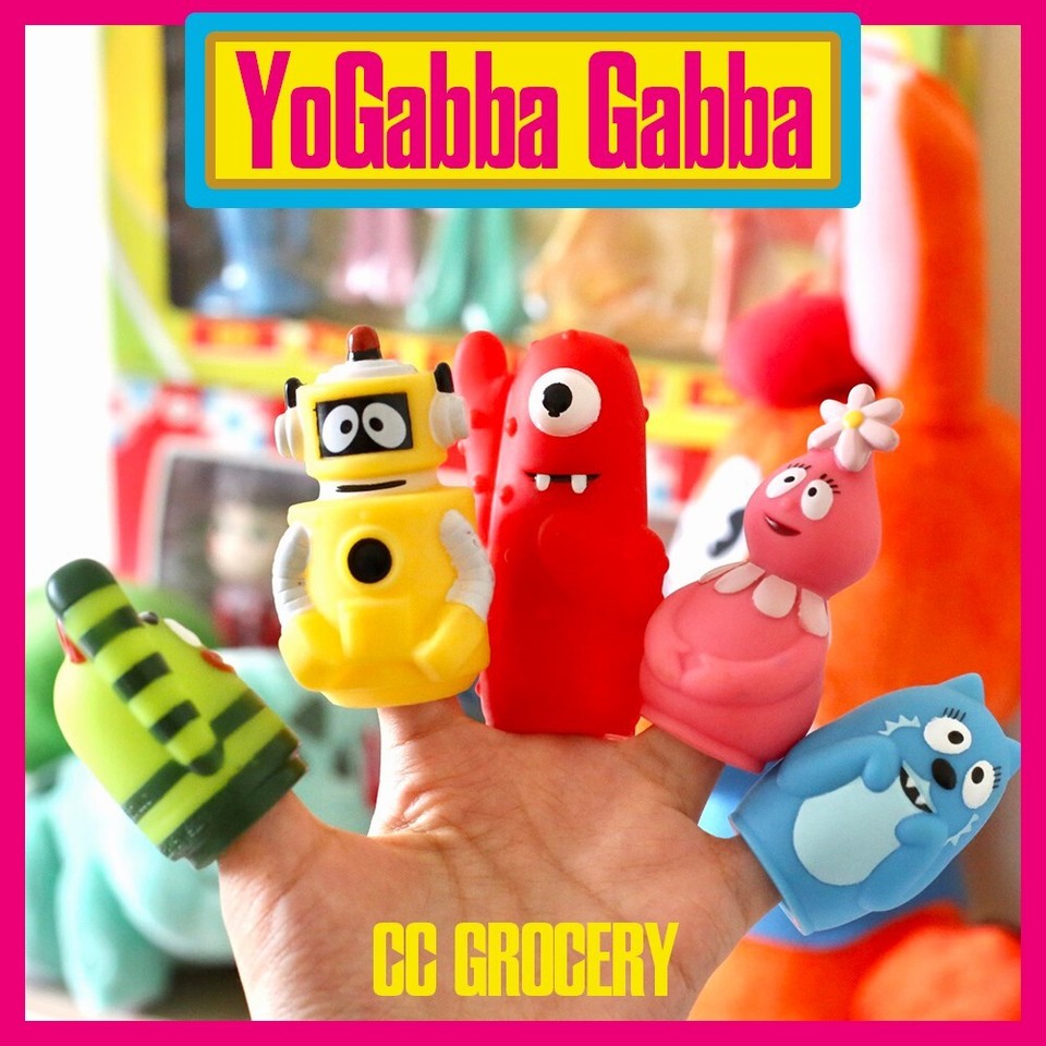 4 PCS Yo Gabba Gabba Figurine Toy Muno Plex Foora Brobee | eBay